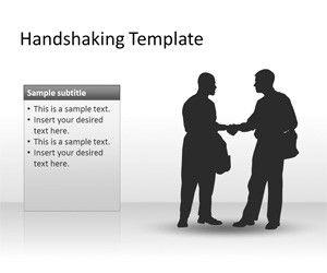 Free Shaking Hands PowerPoint Templates
