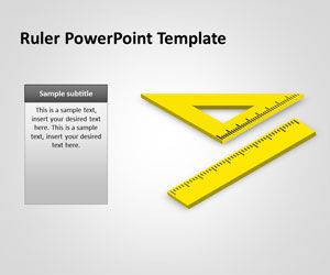 Free Ruler PowerPoint Template