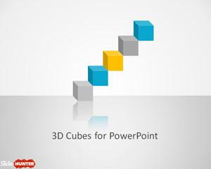 Free 3D Cube Shapes for PowerPoint