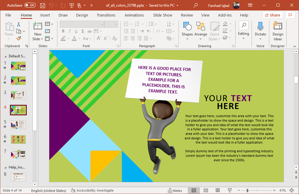 Animated Diversity PowerPoint Template