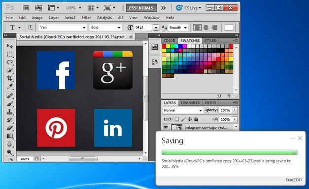 How To Edit Box.com Files Using PowerPoint Word Or Excel - SlideHunter.com