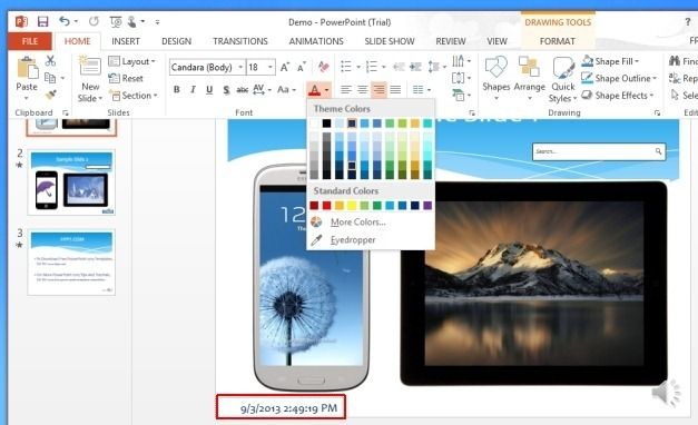 How To Display Date And Time In PowerPoint Presentations