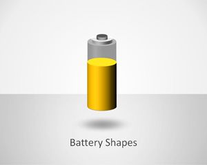 Free Battery PowerPoint Template
