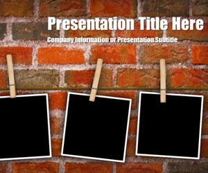 Free Peg Brick PowerPoint Template - Free PowerPoint Templates ...