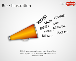 Free Buzz Marketing PowerPoint Template - Free PowerPoint Templates ...