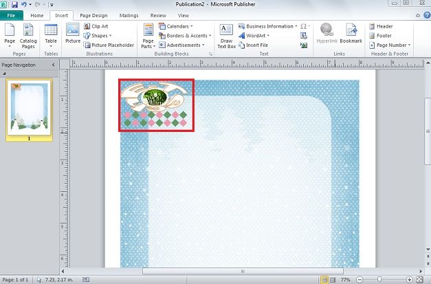 Creating a Letterhead in Microsoft Publisher - SlideHunter.com