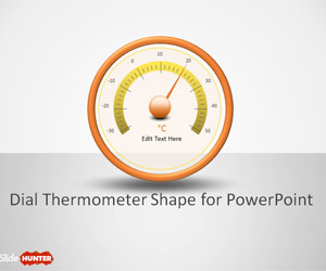 Free Dial Thermometer Shapes for PowerPoint - Free PowerPoint Templates ...
