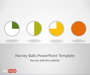 Free Harvey Balls PowerPoint Template