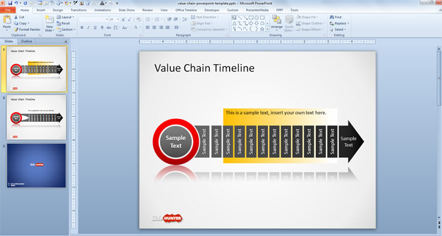 Free Value Chain Timeline Template for PowerPoint - Free PowerPoint ... Free Value Chain Timeline Template for PowerPoint - Free PowerPoint ...