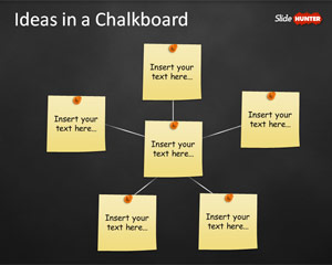 Free Concept Idea Presentation Template For PowerPoint With Post It In Free Concept Idea Presentation Template For PowerPoint With Post It In